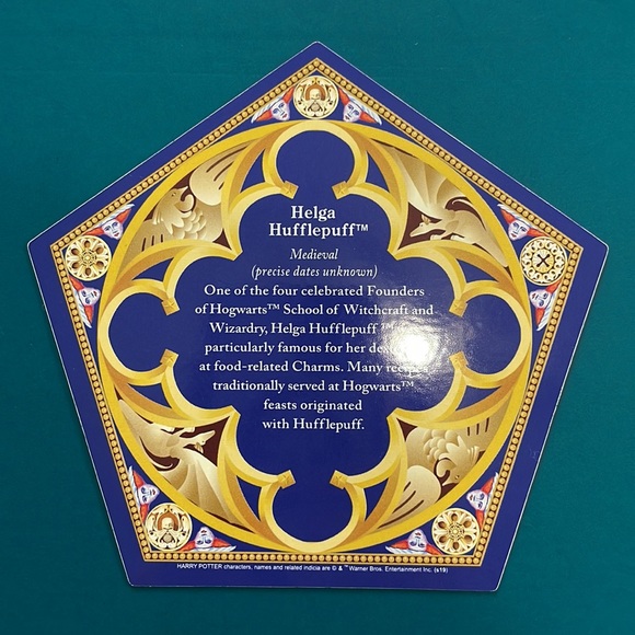 Toys | Helga Hufflepuff Chocolate Frog Card | Poshmark